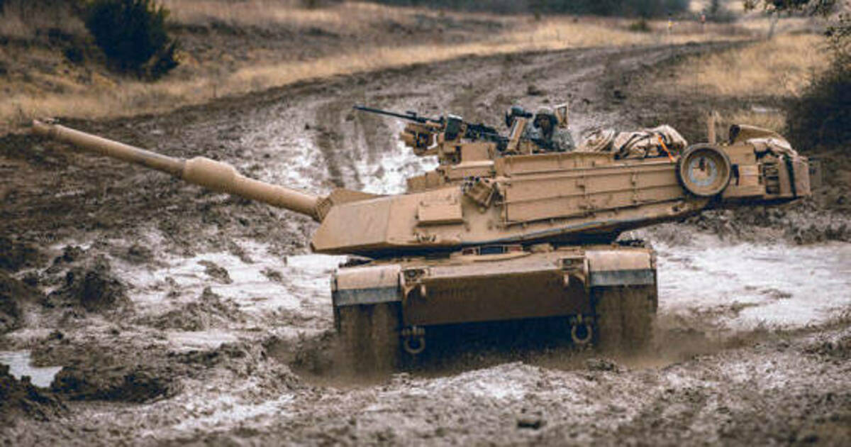 В Клайпеду прибыло несколько десятков американских танков Abrams — СМИ (видео) - Новости ...